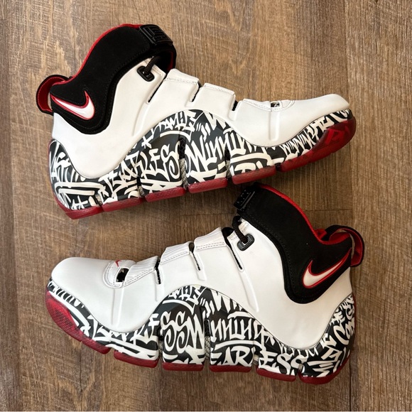 Men S Nike Zoom Lebron 4 Graffiti 2023